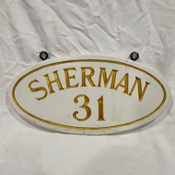 Hand Crafted | Wall Decor | Sherman 3 Carved House Sign | Poshmark